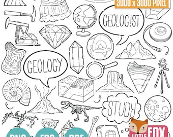 Geologist Clip Art Black And White
