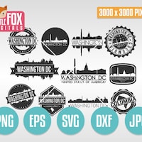 Washington DC Outline Svg. Washington Cursive Svg. Washington DC Vector ...