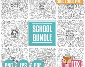 School Clip Art | Etsy