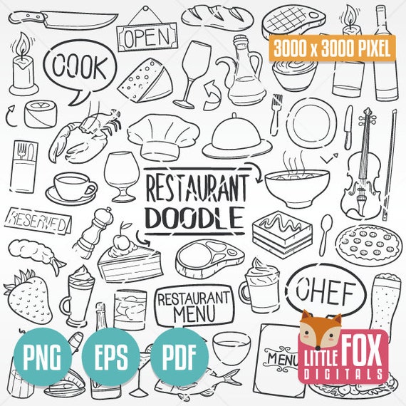 Chef With Menu Clip Art