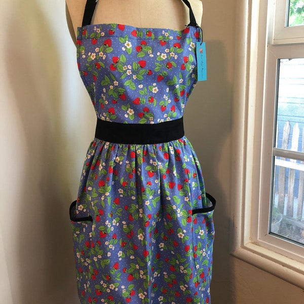 Polka Dot Apron - Etsy