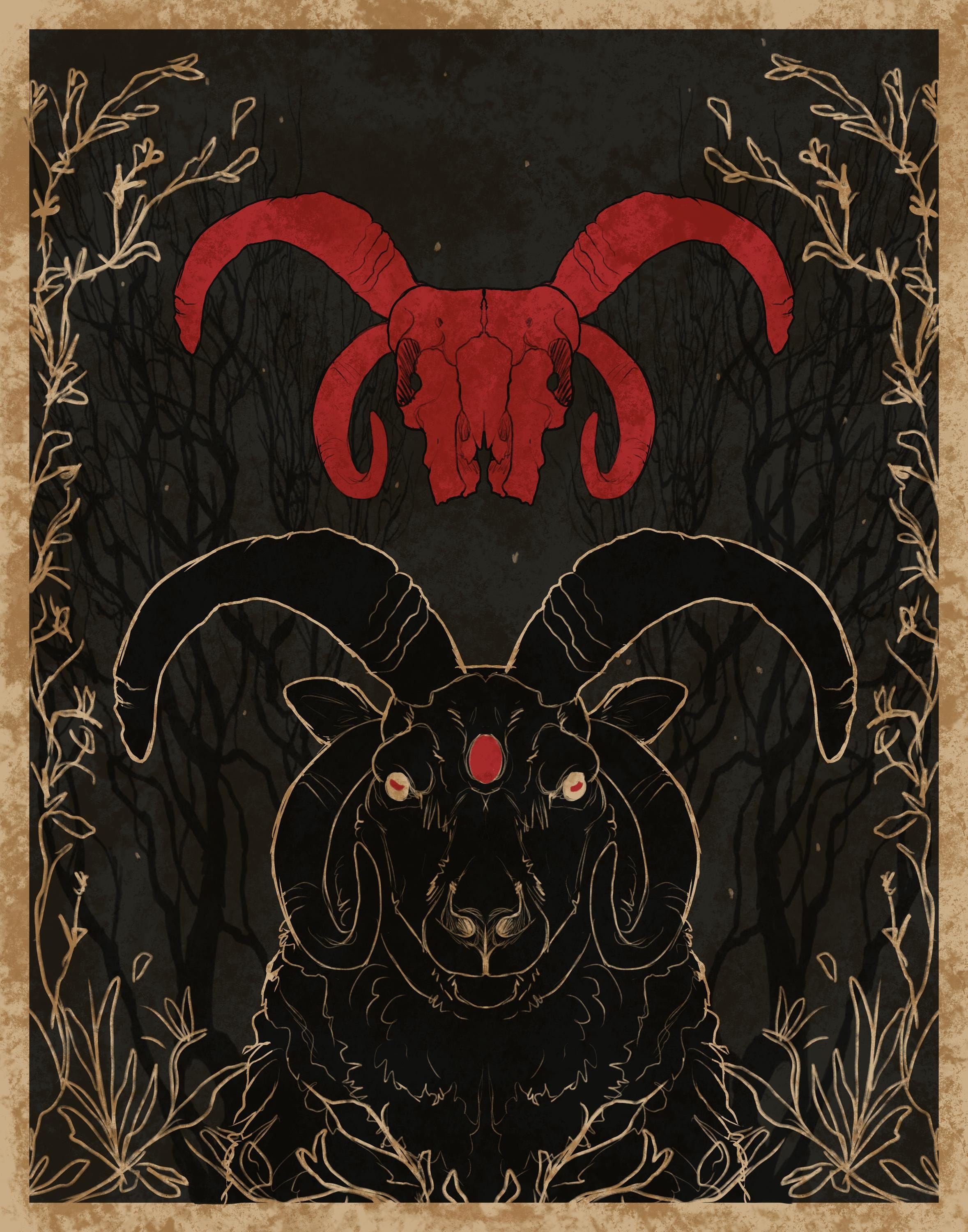 Art Print "the Ram" - Etsy