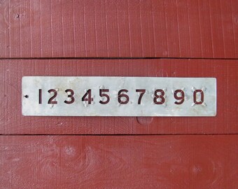 Metal Number Stencils - Etsy