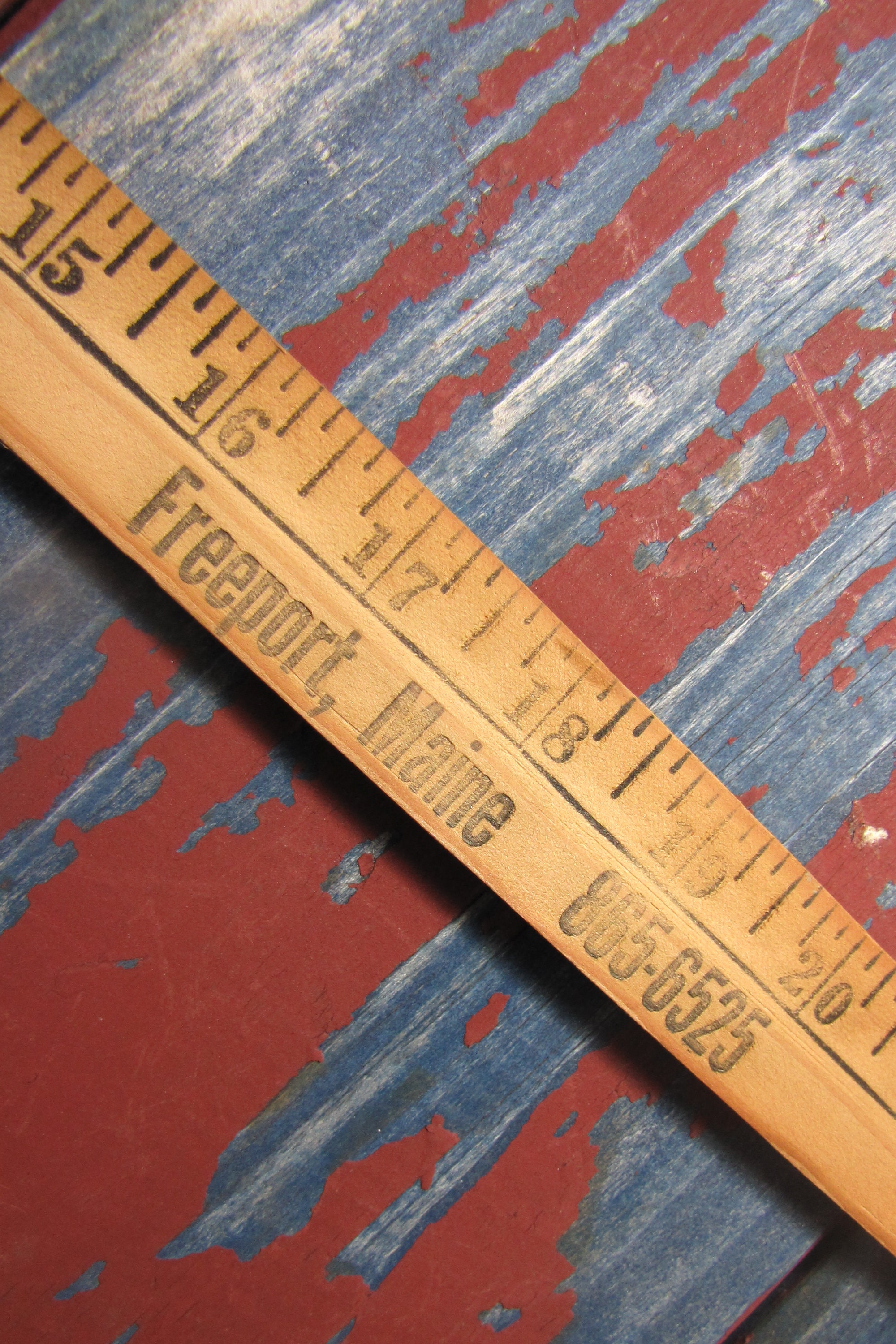 Vintage Wooden Folding Yardstick Beals Furniture Showroom and - Etsy