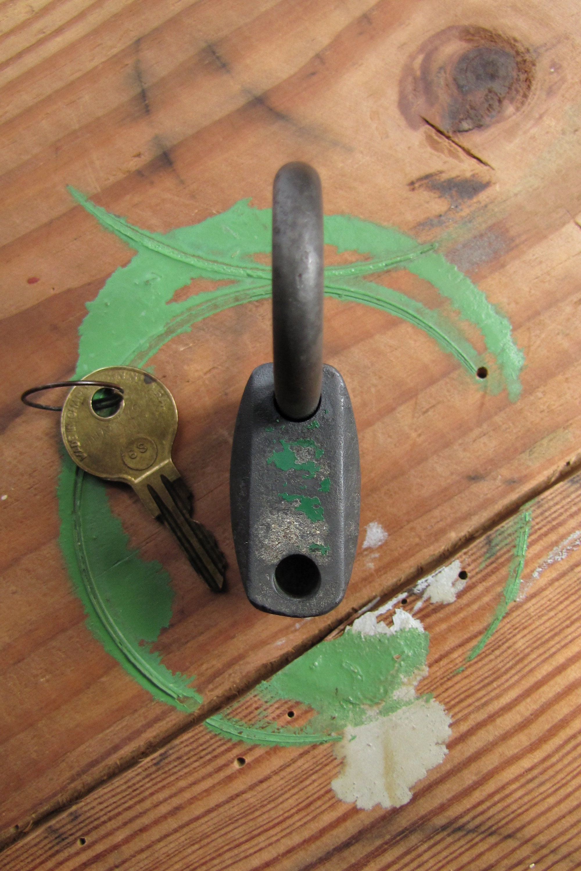 Vintage Ilco Padlock With Key Independent Lock Co. Hardware | Etsy