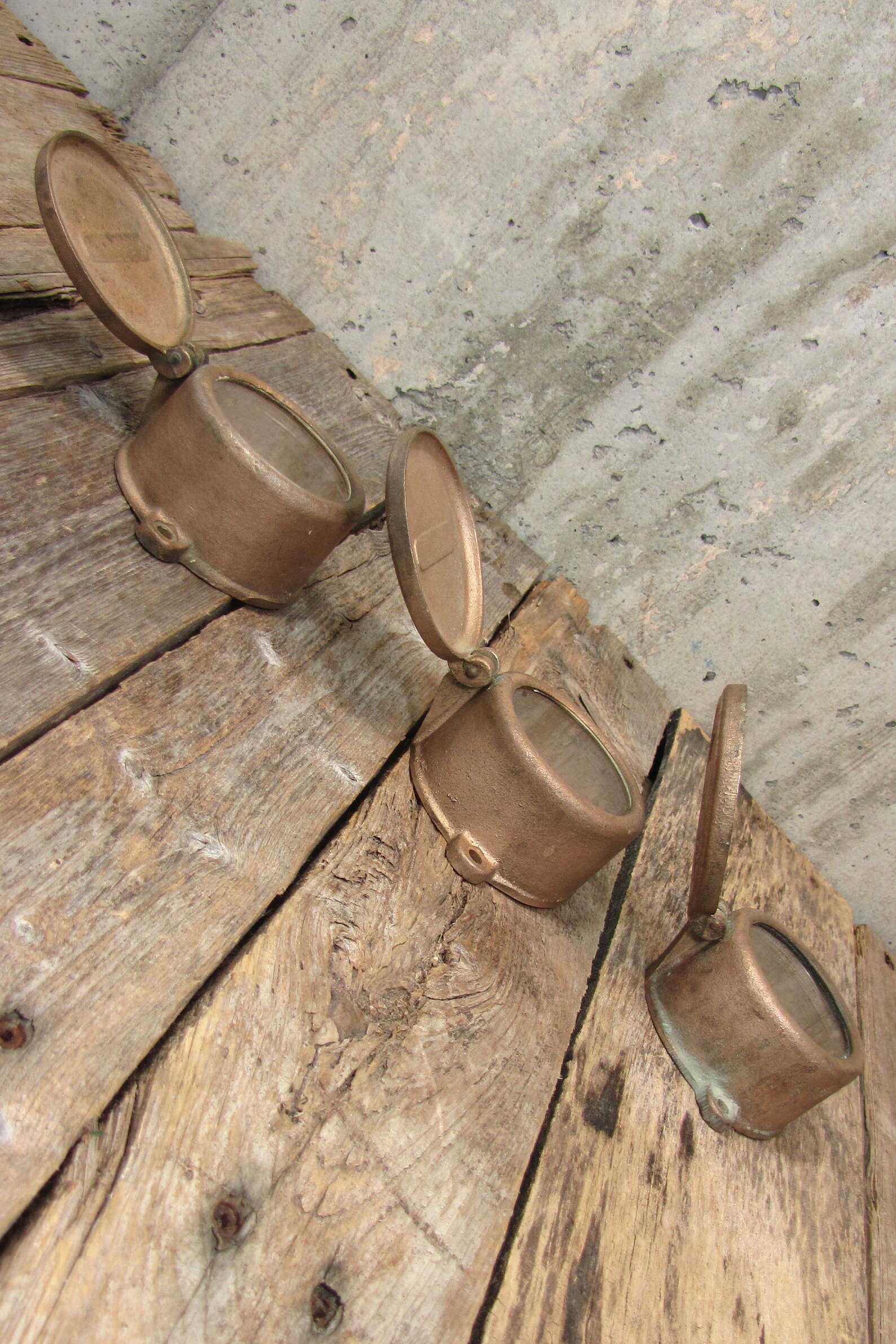 Vintage Set of 3 Water Meter Covers Worthingon-gamon Meter Co. - Etsy