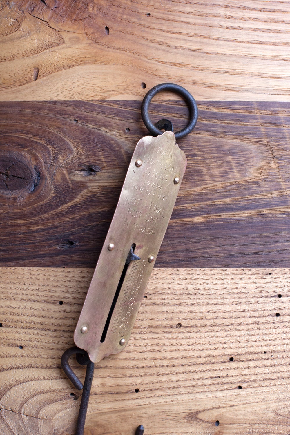 Vintage Chatillon Hanging 50 Lb Scale - Etsy