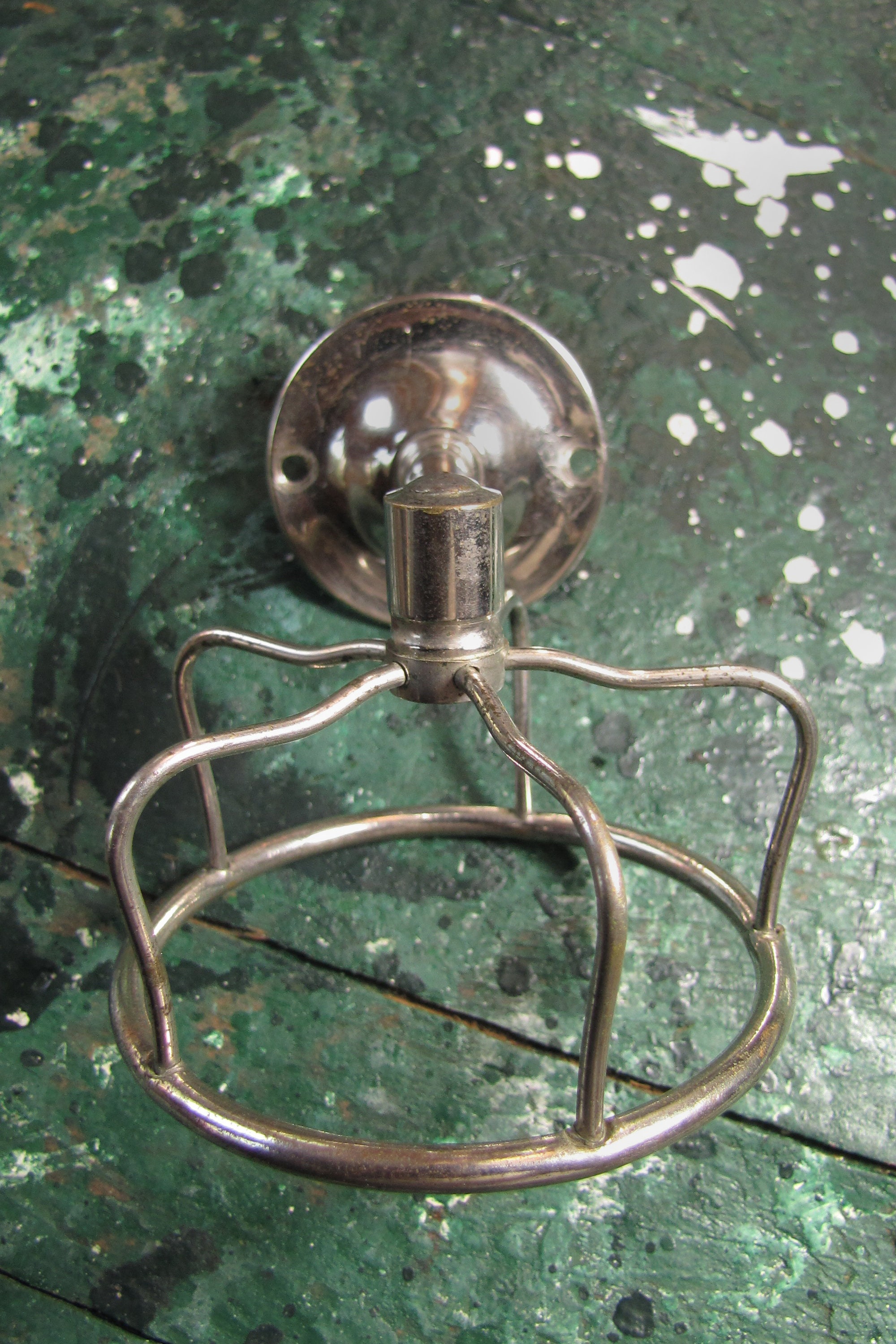 Vintage Cup Holder Art Deco Wall Mount Chromed Brass Bathroom | Etsy