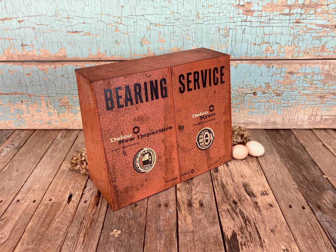 Vintage Delco Hyatt Bearing Service Station Wall Table Top Automotive ...