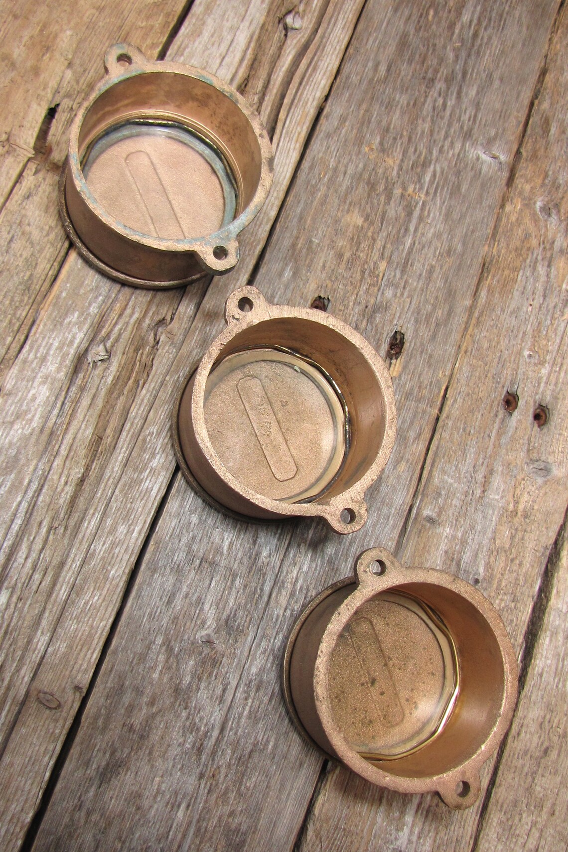 Vintage Set of 3 Water Meter Covers Worthingon-gamon Meter Co. - Etsy