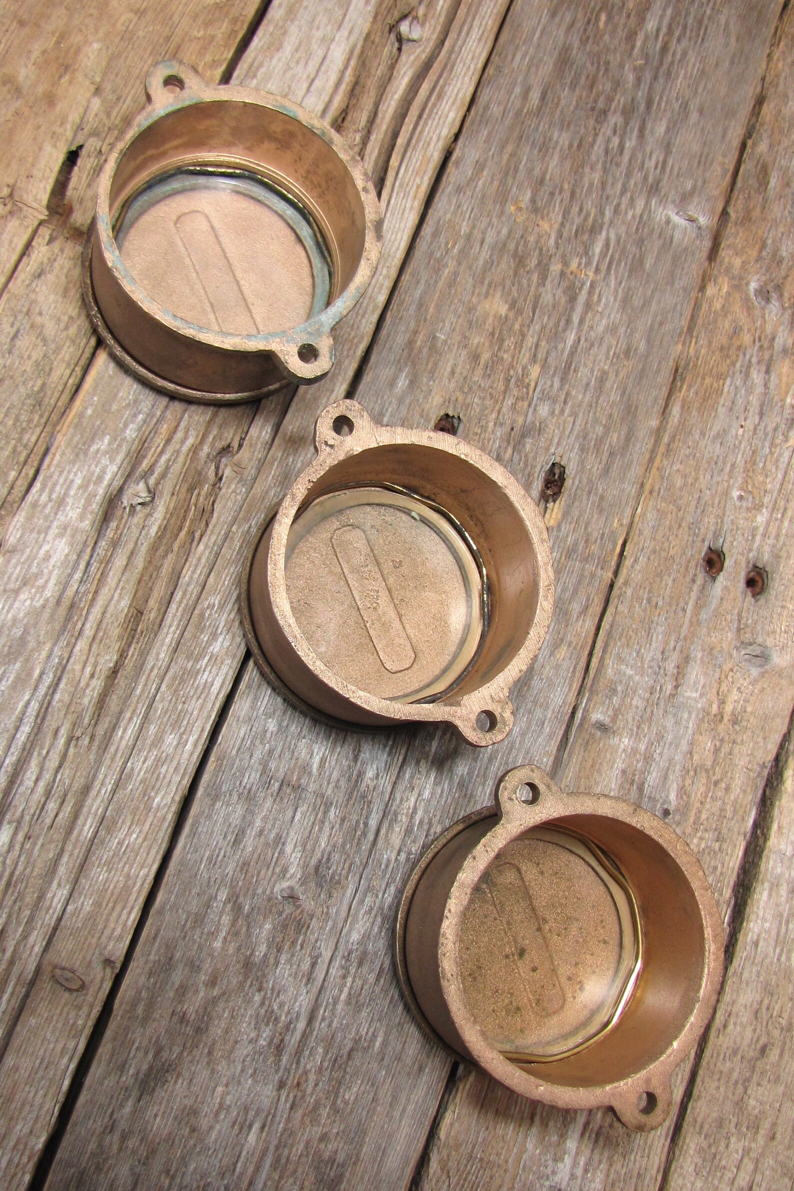 Vintage Set of 3 Water Meter Covers Worthingon-gamon Meter Co. - Etsy