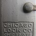 Vintage Chicago Lock Co. Padlock With 2 Keys Chain Hardware - Etsy