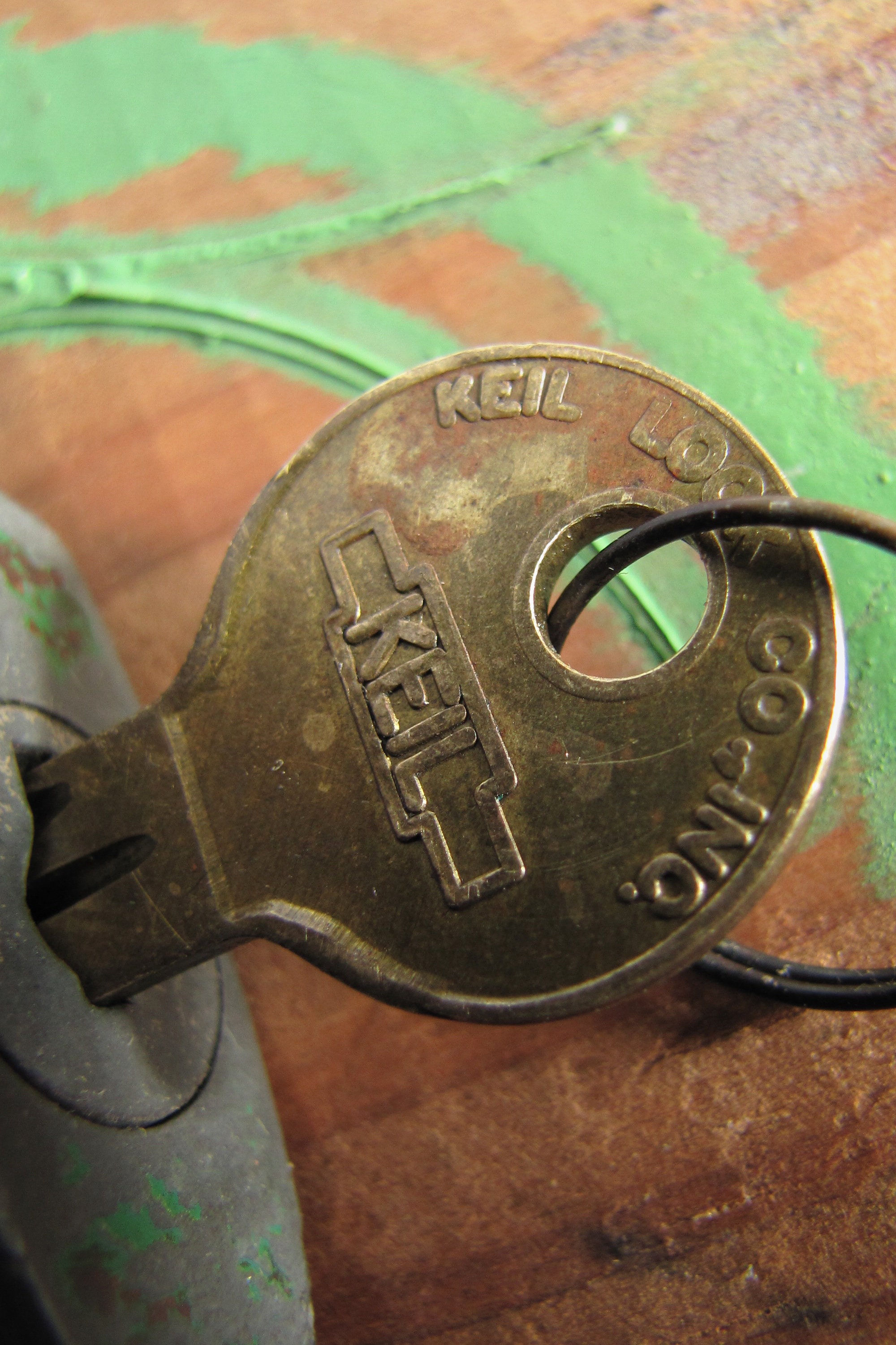 Vintage Ilco Padlock With Key Independent Lock Co. Hardware | Etsy