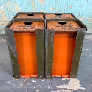 Vintage Metal Drawers 4 Dorman Products Inc. Table Top Organizer Add-a ...