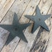 Vintage Pair of Iron Masonry Stars Antique Set of 2 Rustic Farm Decor ...
