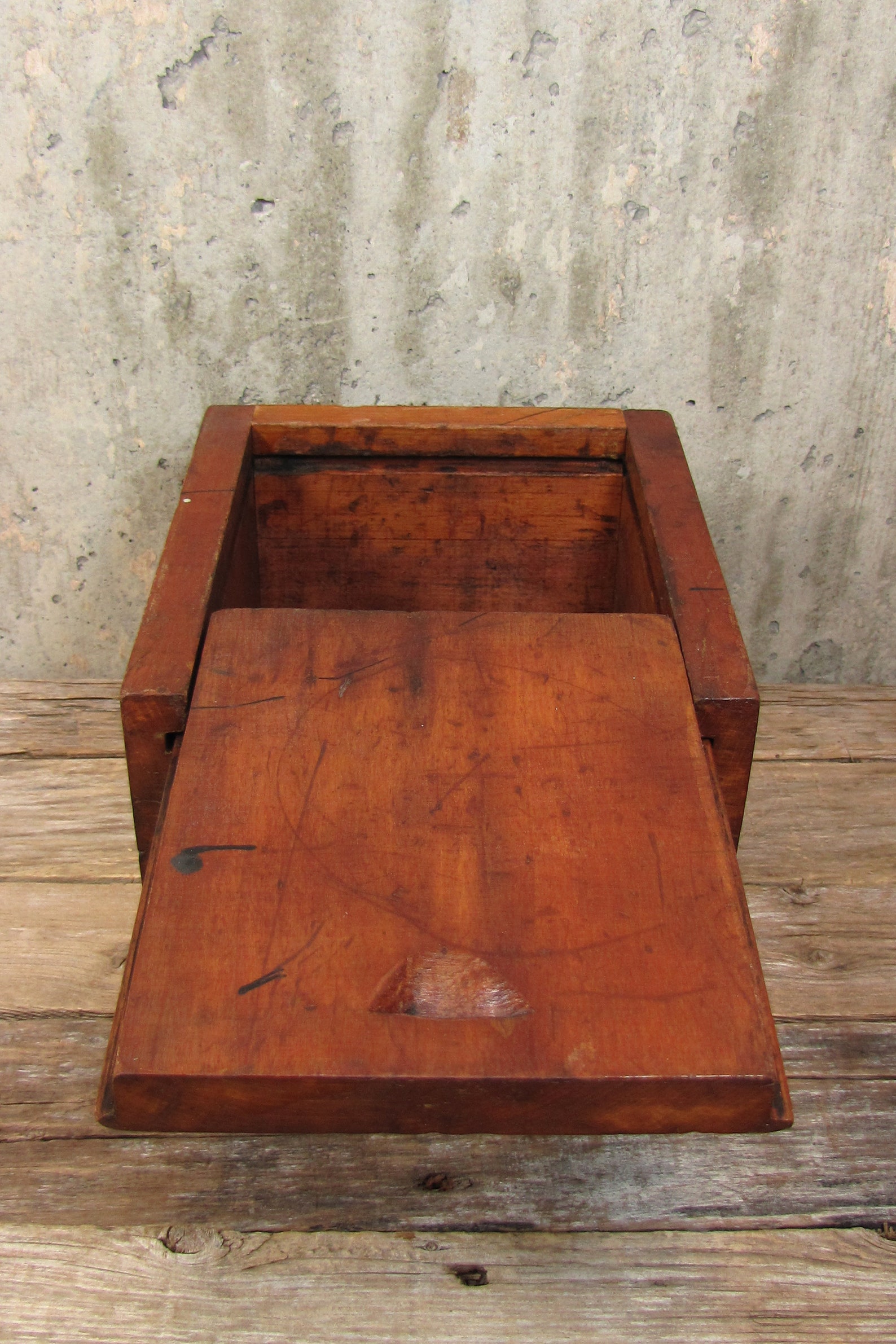 Vintage Slide Top Machinist Toolbox Factory Box With Sliding - Etsy