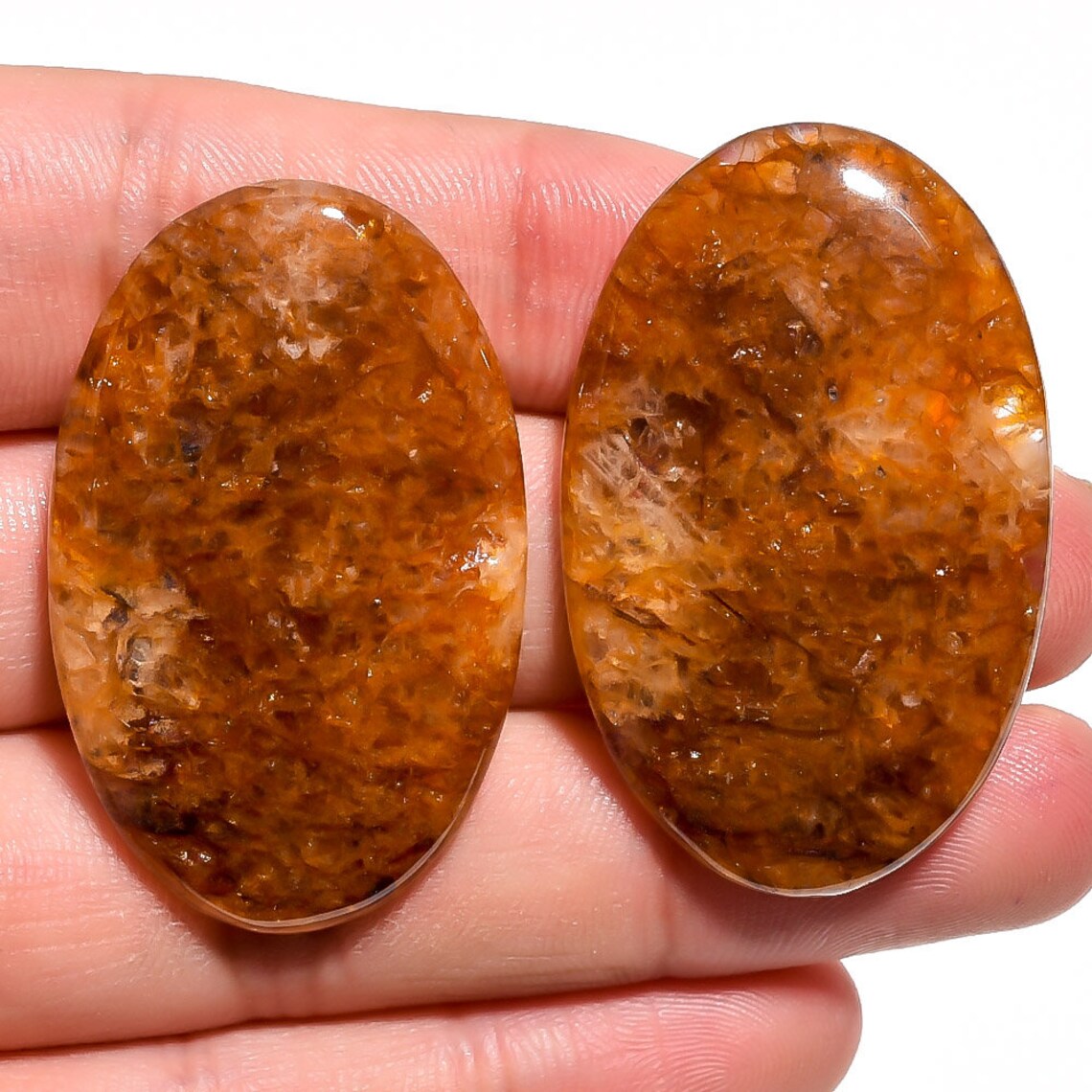 2 Pieces Golden Quartz Cabochons Lot 26x41mm to 26x42mm Oval - Etsy