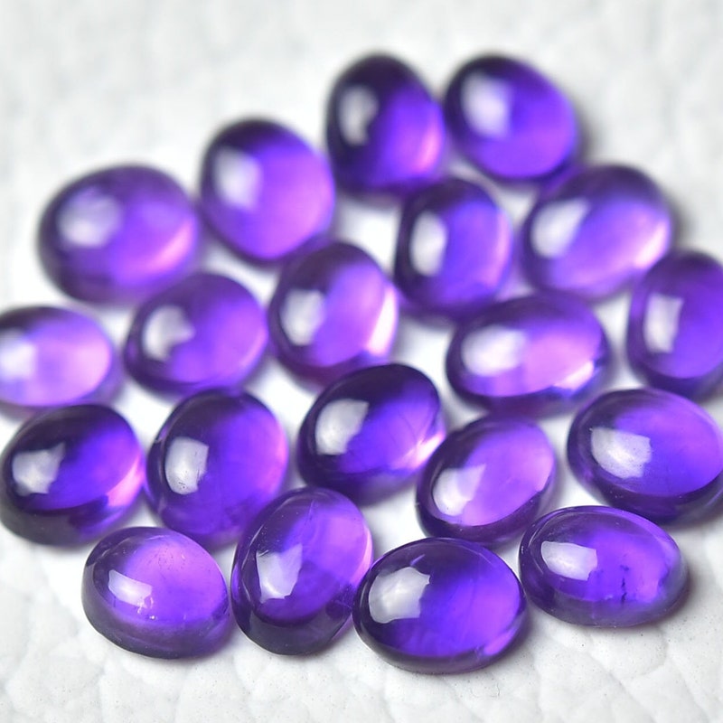 Smooth Amethyst - Etsy