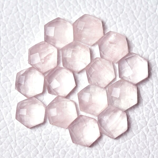 Faceted Rose Quartz - Etsy