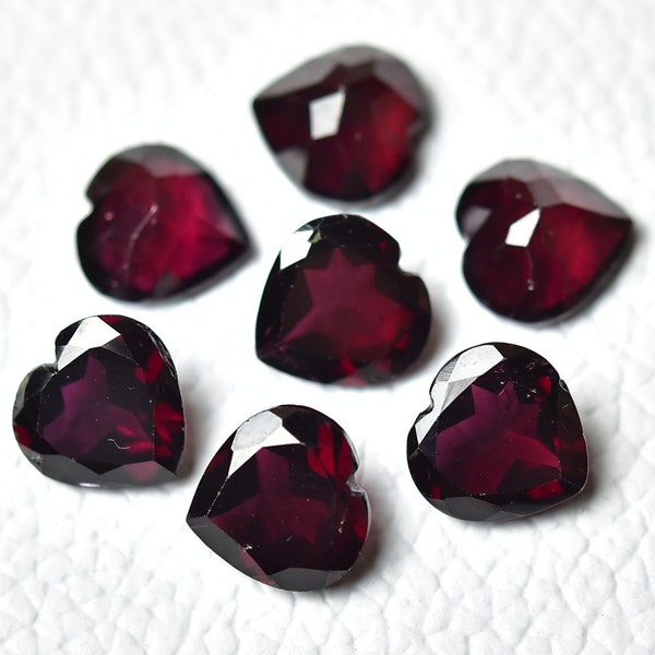 Faceted Garnet - Etsy