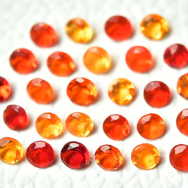 Natural Mexican Fire Opal - Etsy