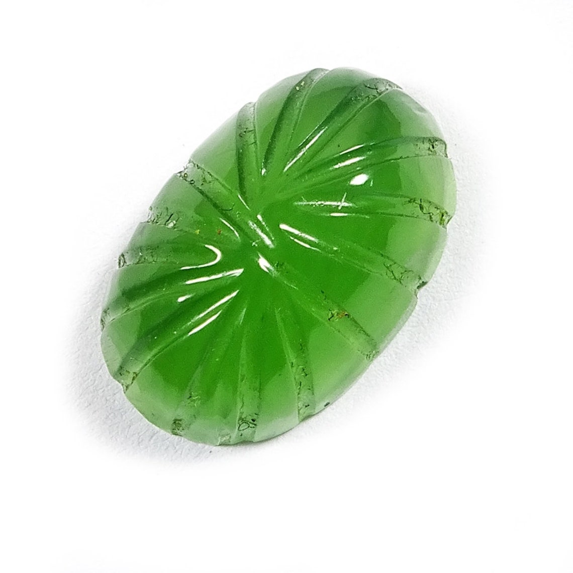 1 Piece Natural Serpentine Carved Cabochon 10x16mm Oval | Etsy