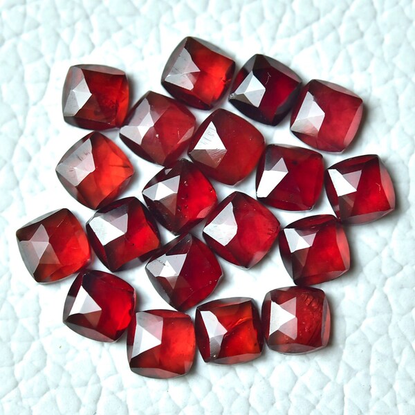 Faceted Garnet - Etsy