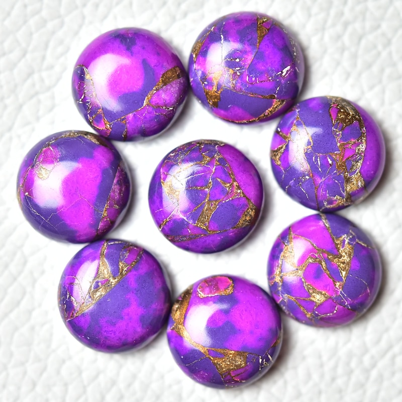 Purple Cabochons - Etsy