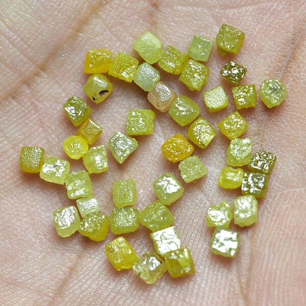 Rough Cut Diamond - Etsy