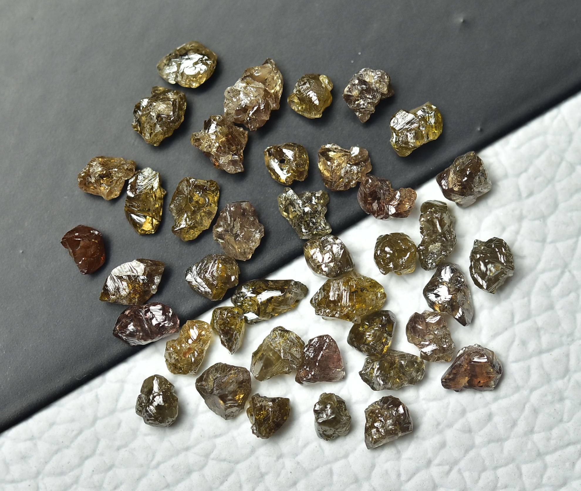 Rough Colored Diamonds