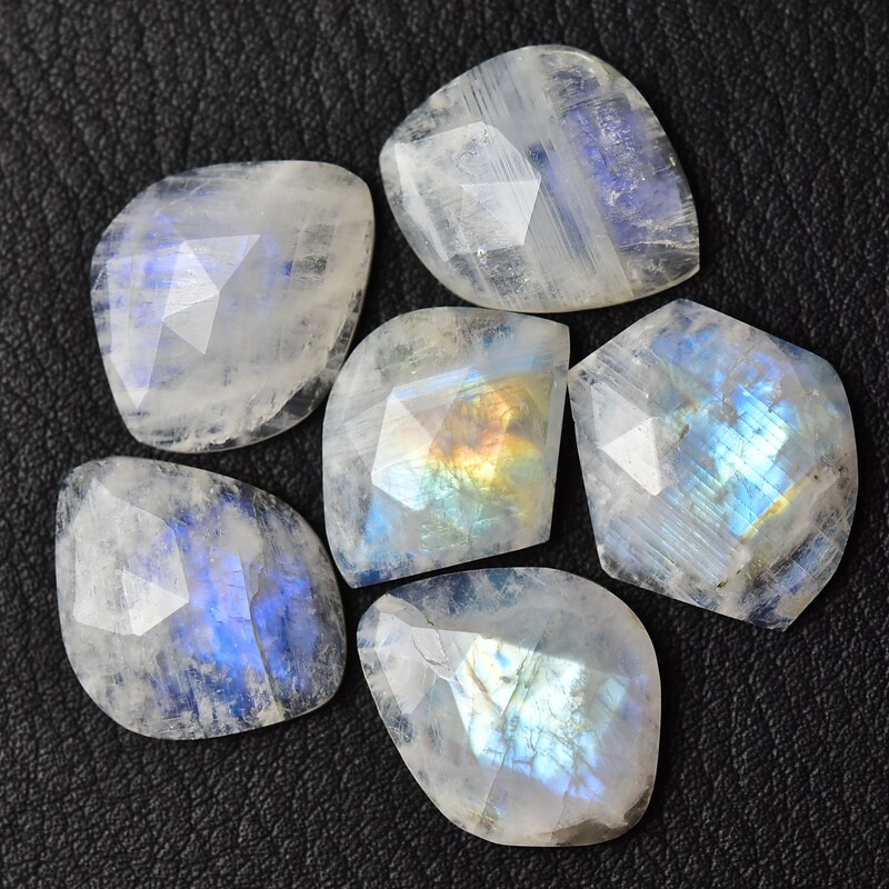 Rose Cut Moonstone - Etsy
