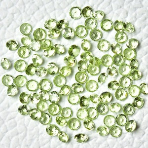 10 Pieces Natural Peridot Faceted Loose Gemstone Lot 2mm-2.2mm 3mm ...