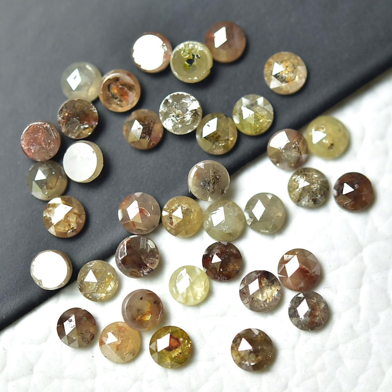 Rose Cut Diamond - Etsy