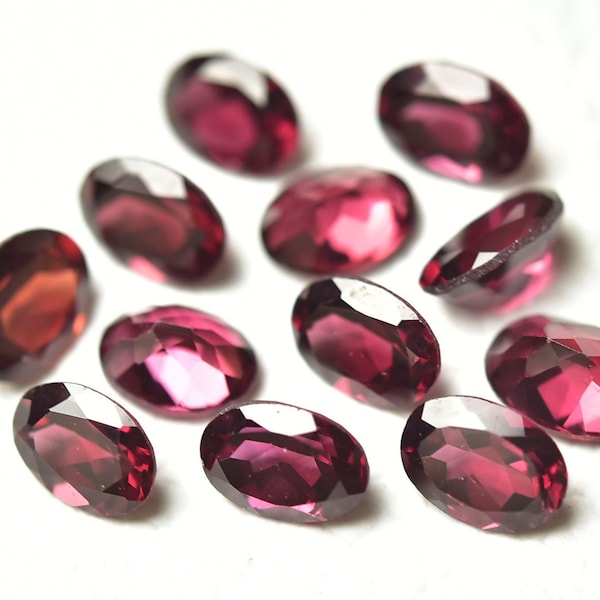 Faceted Garnet - Etsy