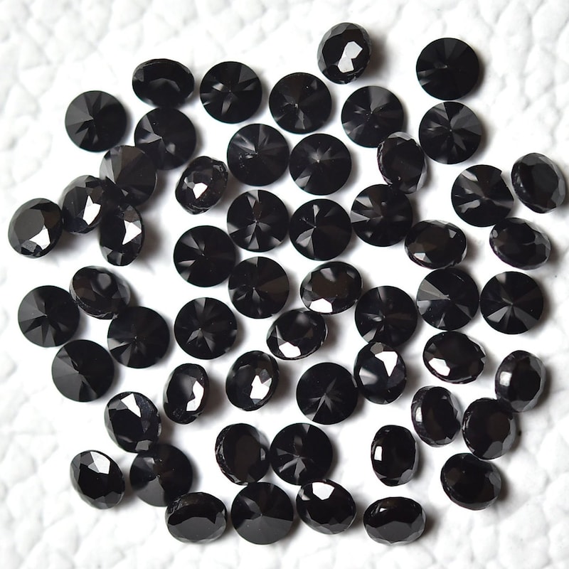 Black Spinel Jewelry - Etsy