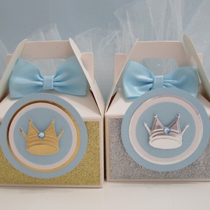 Prince Favor Boxes Prince Party Favors Prince Crown Favor - Etsy
