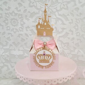 Princess Favor Boxes/birthday Favor Boxes/ Once Upon A Time Party ...