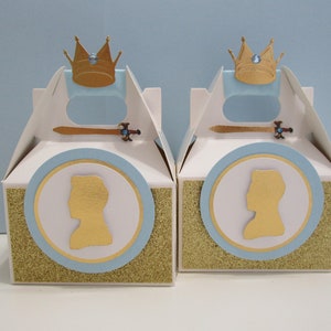 Prince Favor Boxes Prince Party Favors Prince Crown Favor - Etsy