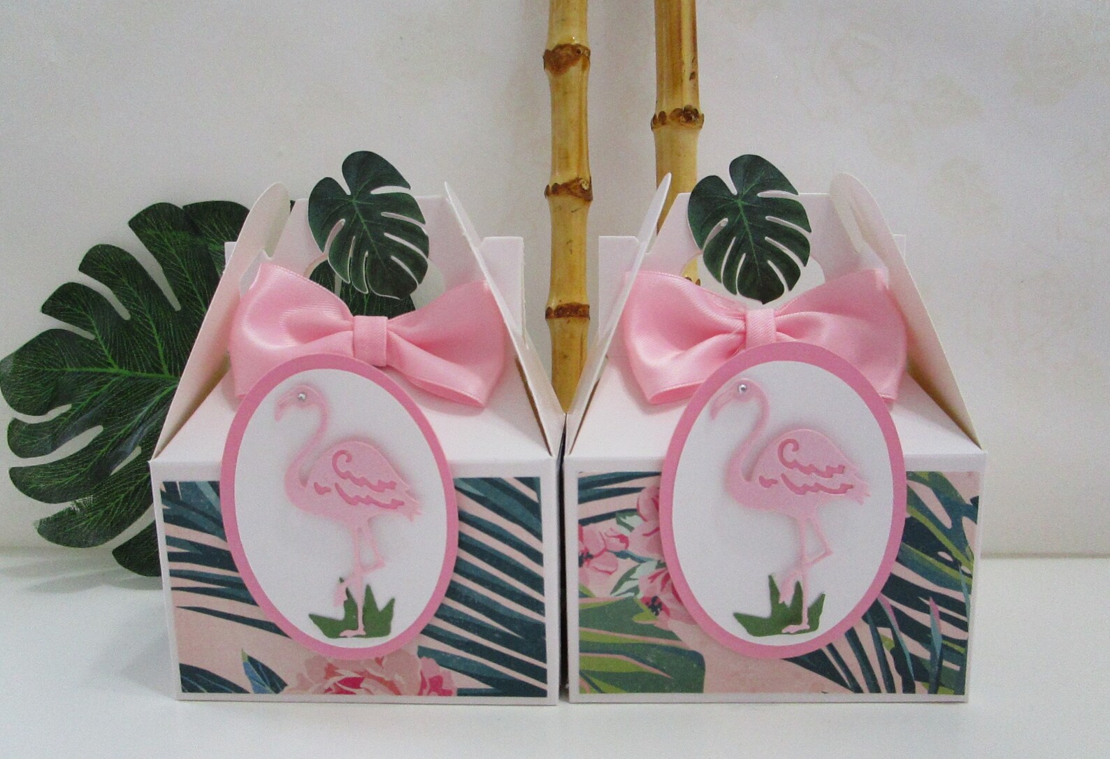 Flamingo Favor Boxes Flamingo Party Favors Flamingo Party - Etsy