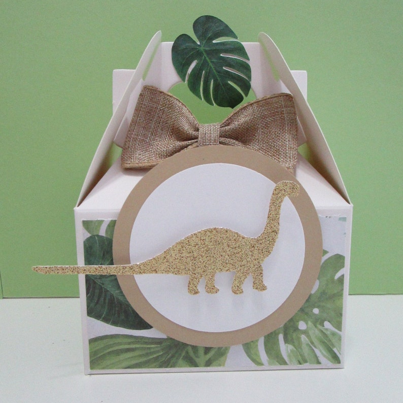 Dinosaur Favor Boxes Dinosaur Party Favors Dinosaur Birthday | Etsy