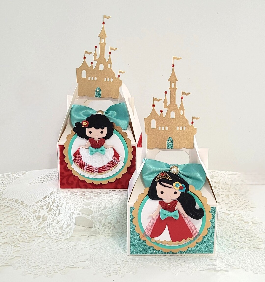 Elena Princess Favor Boxes: Princess Birthday Party Decorations - Etsy