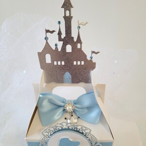 Cinderella Favor Boxes/cinderella Silver Castle Favor Boxes/once Upon a ...