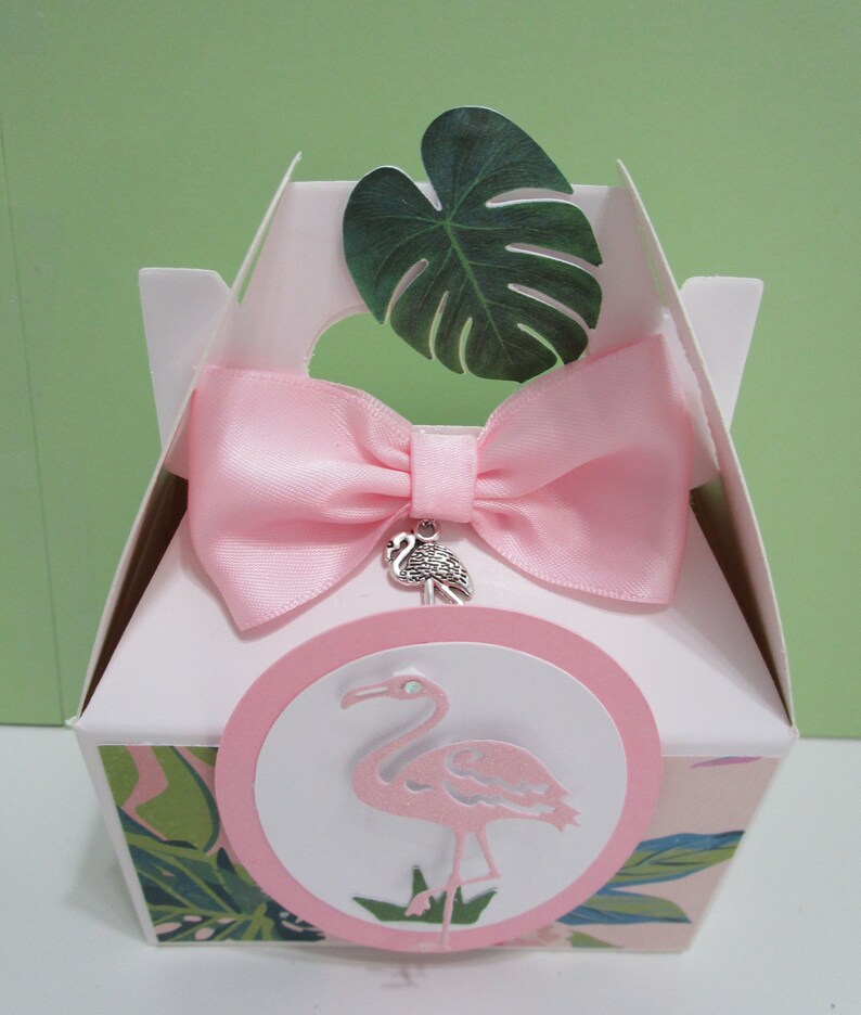 Flamingo Favor Boxes Flamingo Party Favors Flamingo Party | Etsy