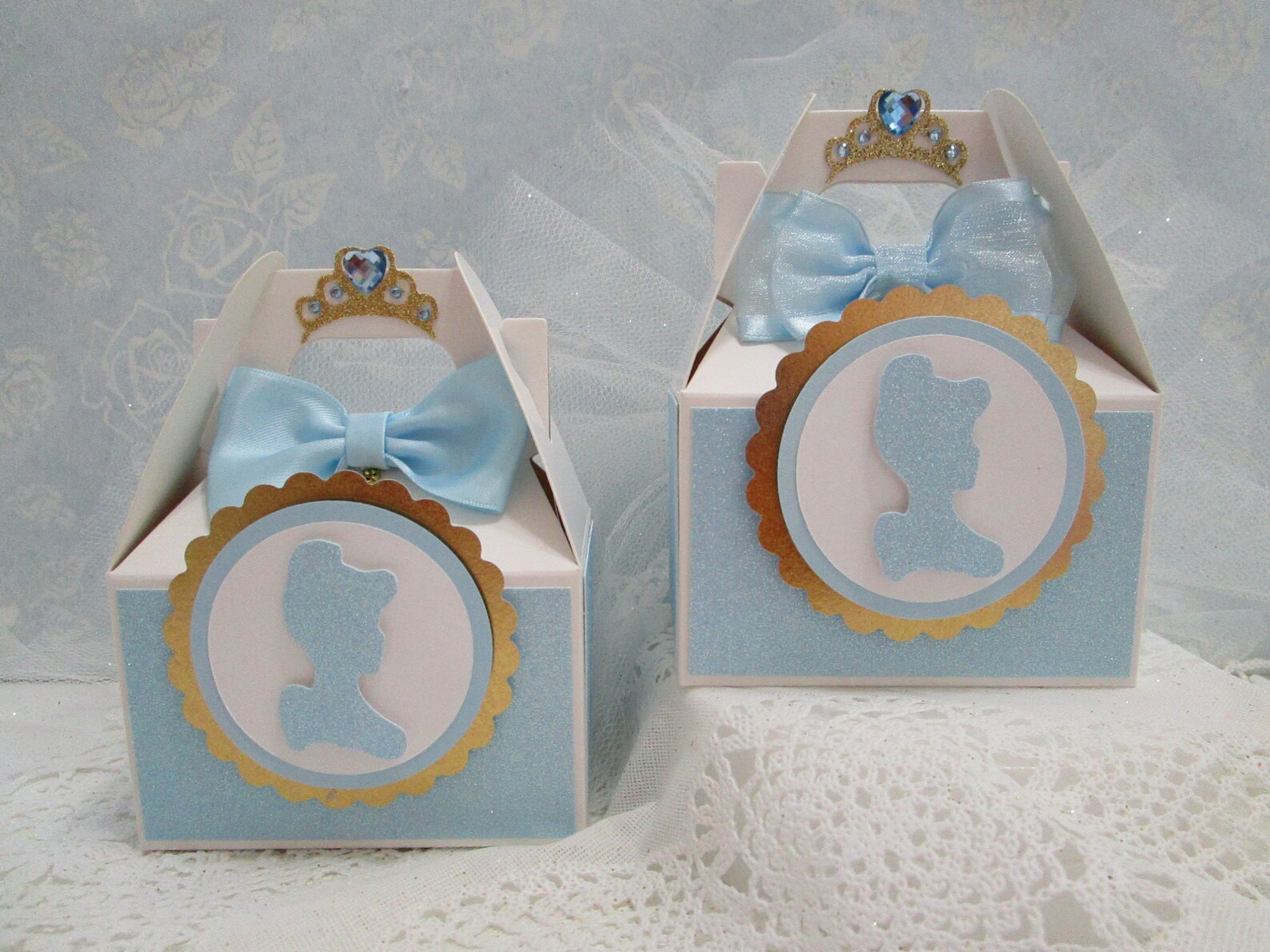 Cinderella Favor Boxes Princess Party Favors Princess - Etsy