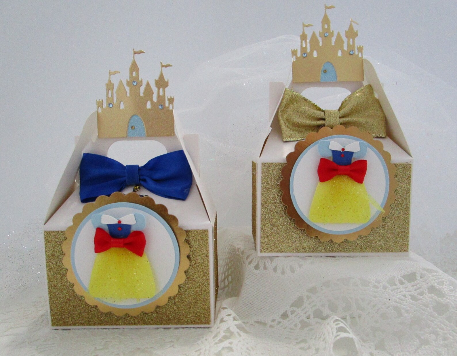 Snow White Favor Boxes Snow White Party Snow White Party - Etsy