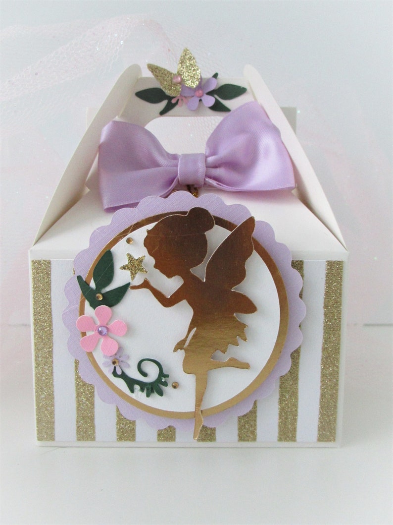 Fairy Favor Boxes Fairy Party Favors Fairy Birthday Fairy - Etsy