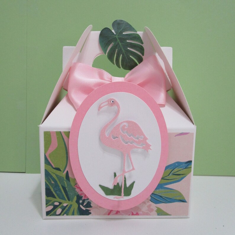 Flamingo Favor Boxes Flamingo Party Favors Flamingo Party | Etsy