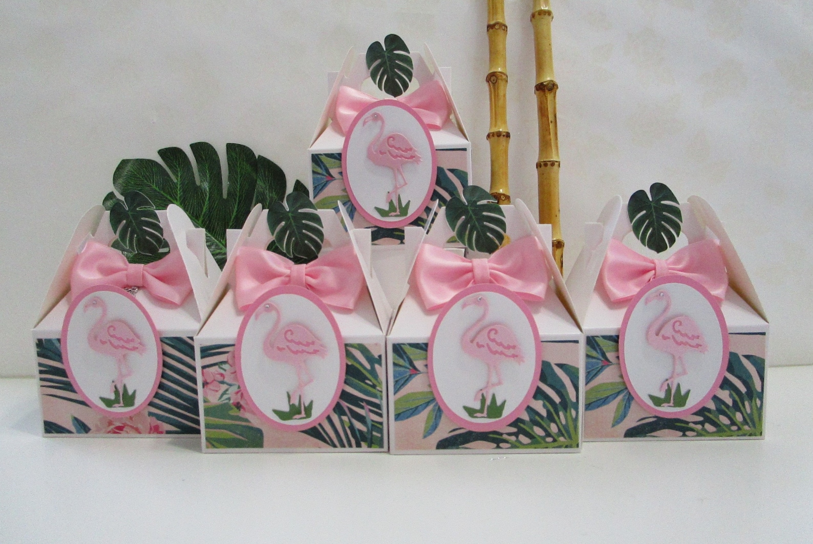 Flamingo Favor Boxes Flamingo Party Favors Flamingo Party - Etsy