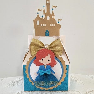 Merida Favor Boxes/merida Gift Favor Boxes/merida Dress Favor Box ...