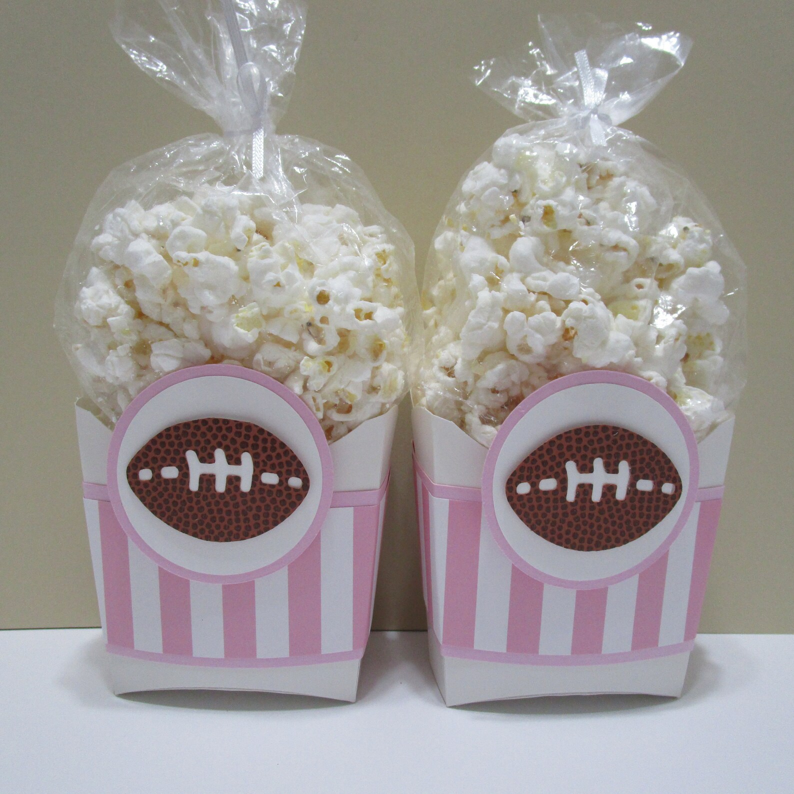 Football Popcorn Favor Boxes Football Favor Boxes Football - Etsy